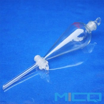Small Caliber Adjustable Clear Quartz Separatory Funnels - China Quartz ...