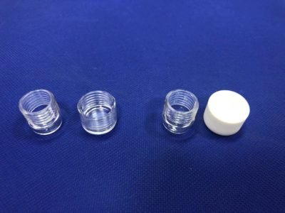 Fused Threaded Quartz Glass Vials with Lids - China Quartz Glass Supplier