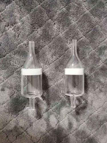 Fused Quartz Sintered Glass filter / Porous Glass Quartz Fitted Tube ...