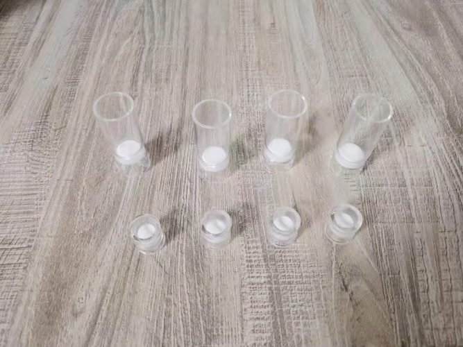 Fused Quartz Sintered Glass filter / Porous Glass Quartz Fitted Tube ...