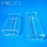Semiconductor Fused Quartz Glass Boat / Silicon Wafer Carrier Holder ...