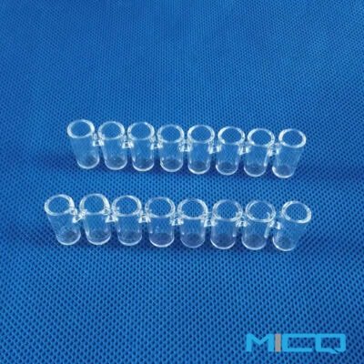 Detachable Quartz Glass UV 96 Well Plate / Fused Quartz Elisa Multiwell ...