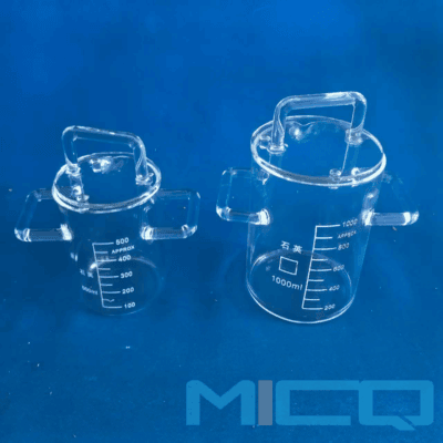 Quartz Lab Glassware of Customization & Fabrication in High Qualit